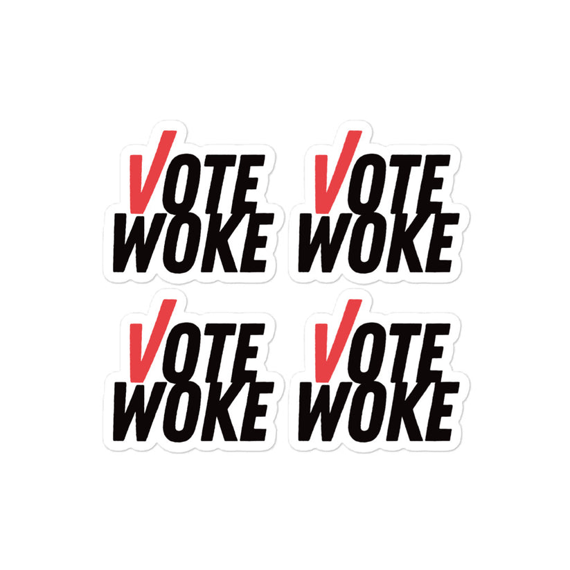 Vote Woke - 4 Sticker Pack – Pavlovitz Design