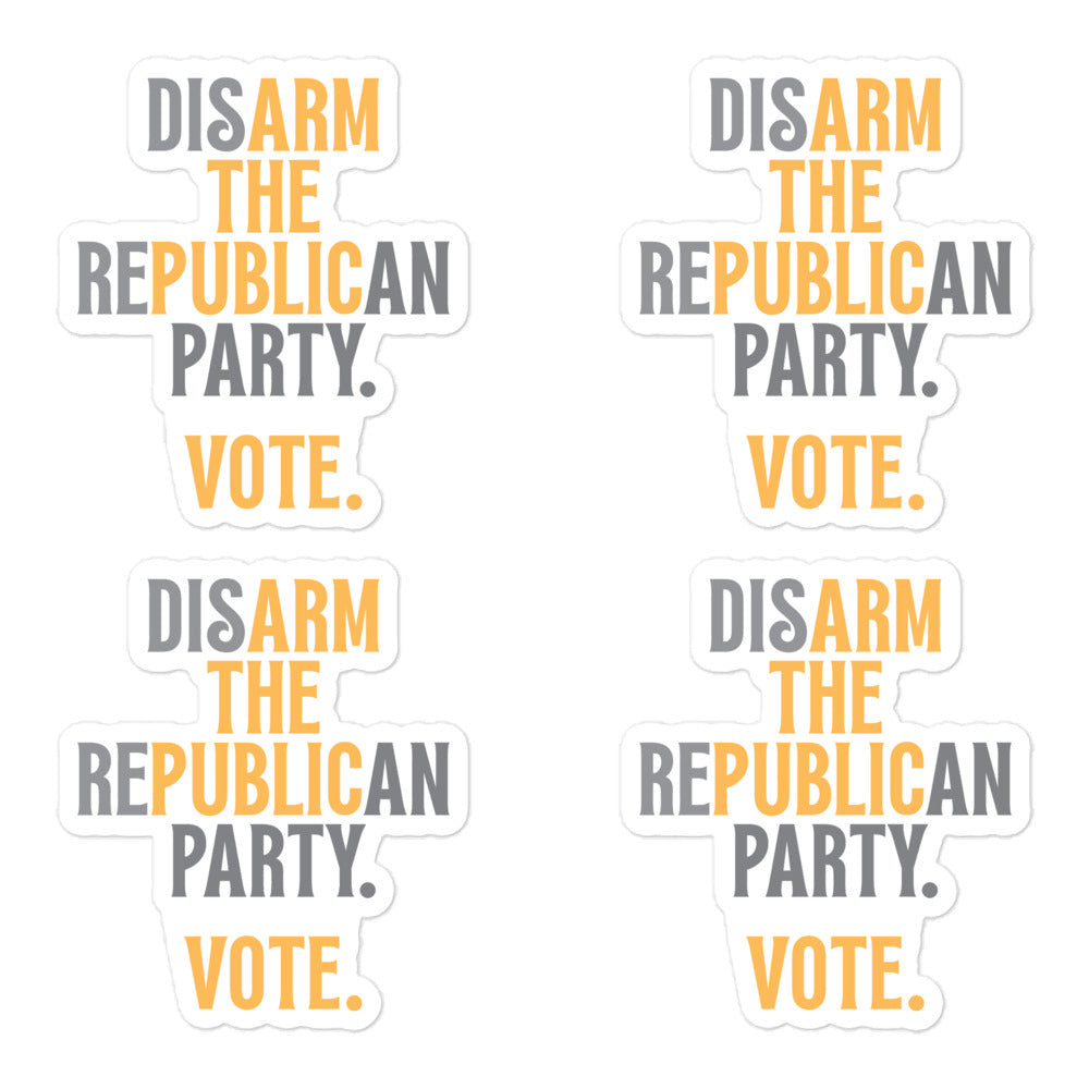 Arm the Public - 4 Sticker Pack – Pavlovitz Design